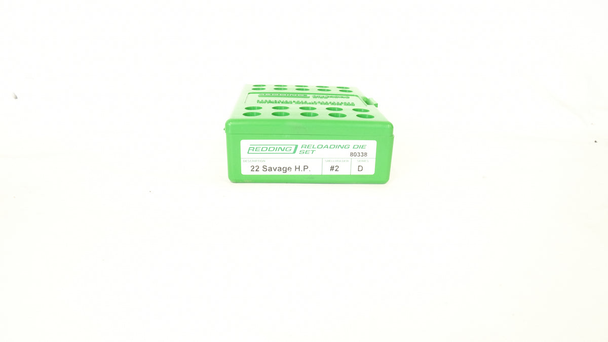 22 Savage FL 2-Die Set by Redding – InterSurplus