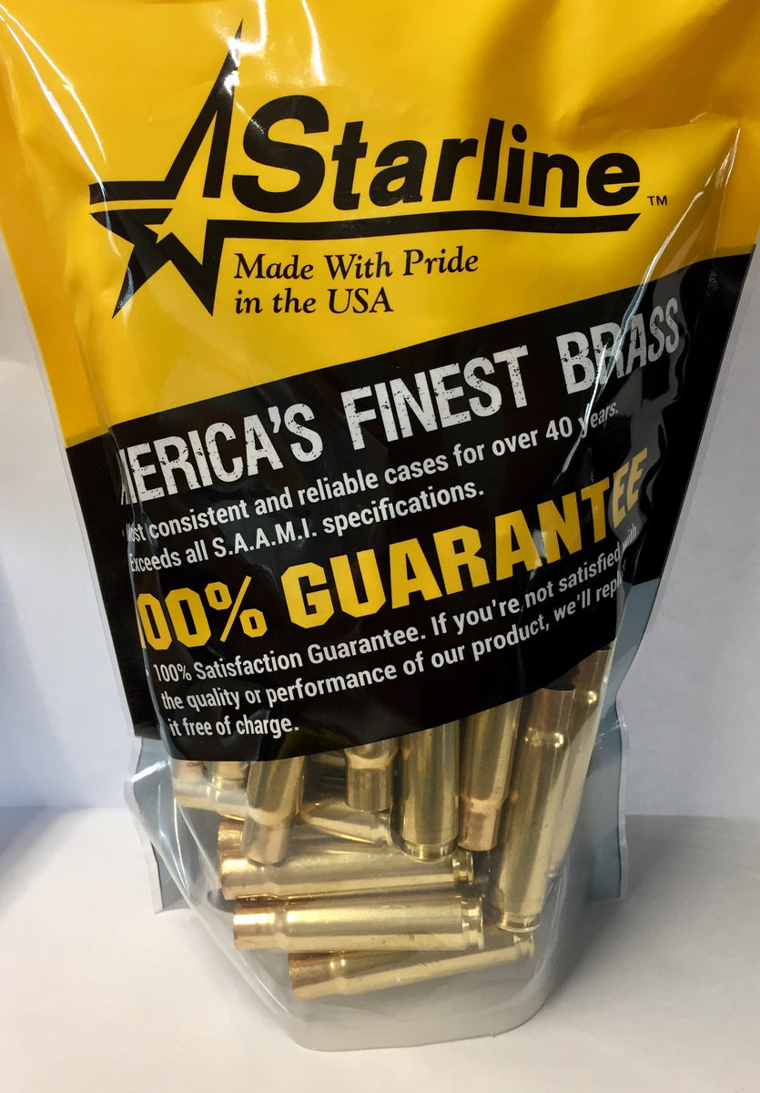 358 Winchester Unprimed Brass by Starline (100 pcs) – InterSurplus